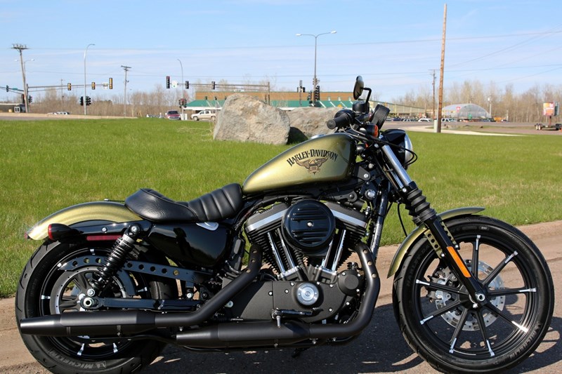 2017 Harley-Davidson® XL883N Sportster® Iron 883™ (Olive Gold), Duluth, Minnesota (720948 ...