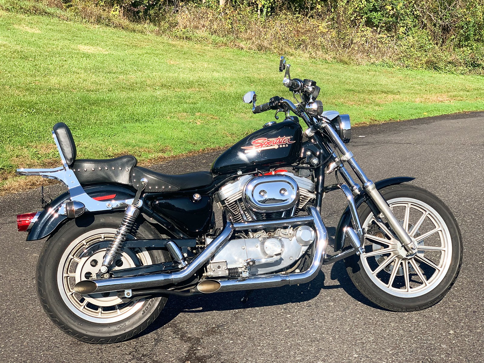 1999 Harley Davidson XLH 883 Sportster 883 Vivid Black 1999 Harley Davidson XLH 883 Sportster 883 Vivid Black