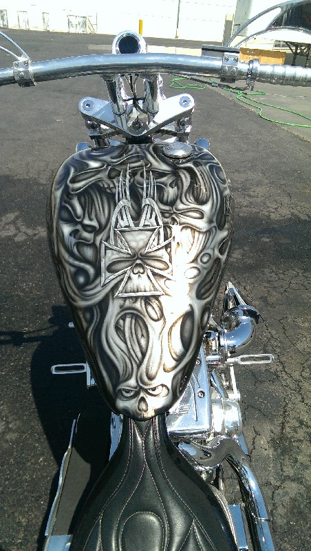 2004 Bourget Bike Works Python Chopper for Sale in Las Vegas, NV (Item 390608)