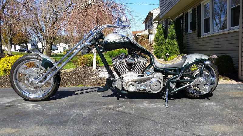2005 Bourget Bike Works Python Chopper for Sale in Parsippany, NJ (Item ...