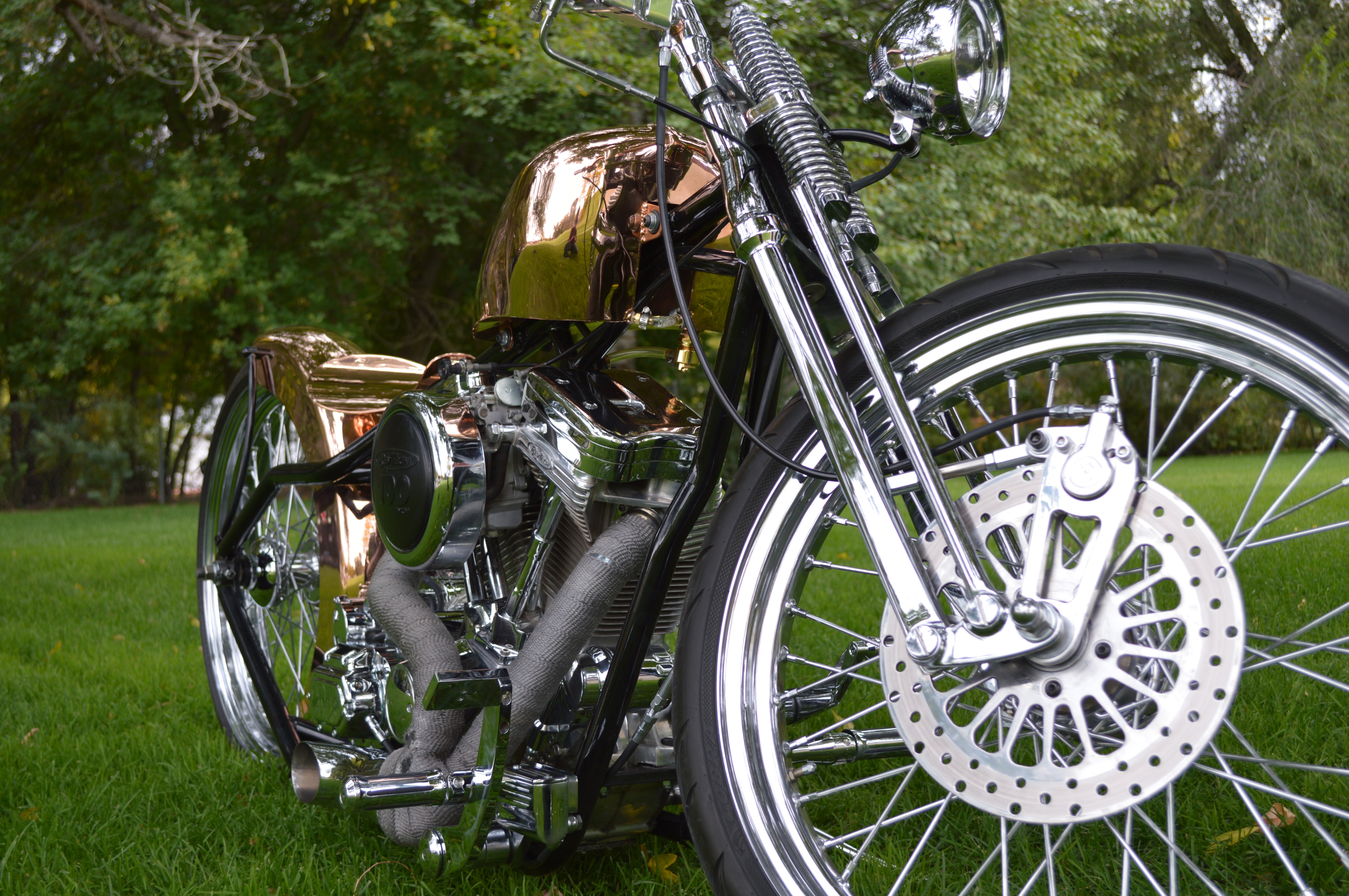2014 Special Construction Chopper (Copper/Black/Crome), North Ogden ...