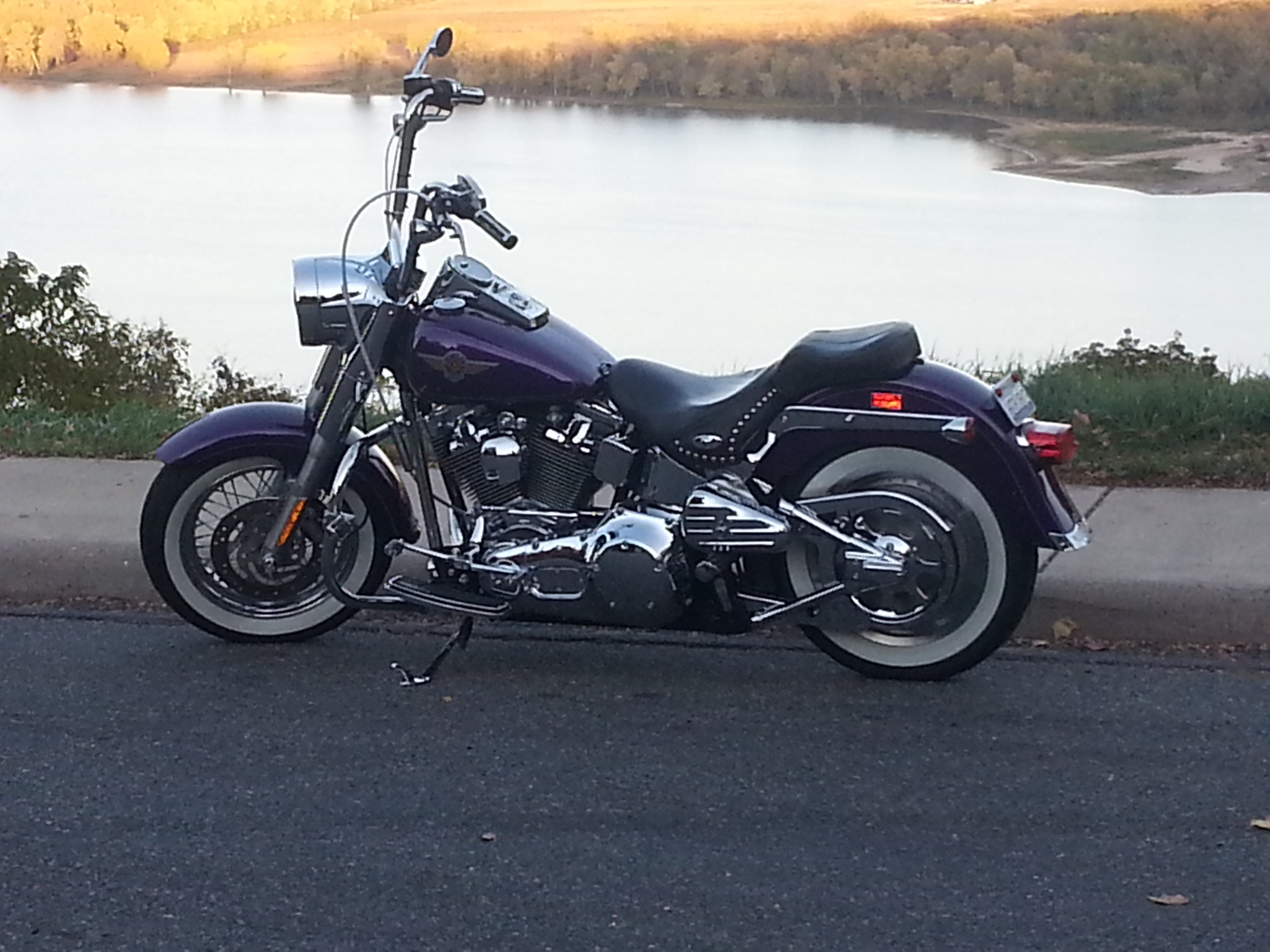 2001 Harley-Davidson® FLSTF/I Fat Boy® (Concord Purple), Peoria ...