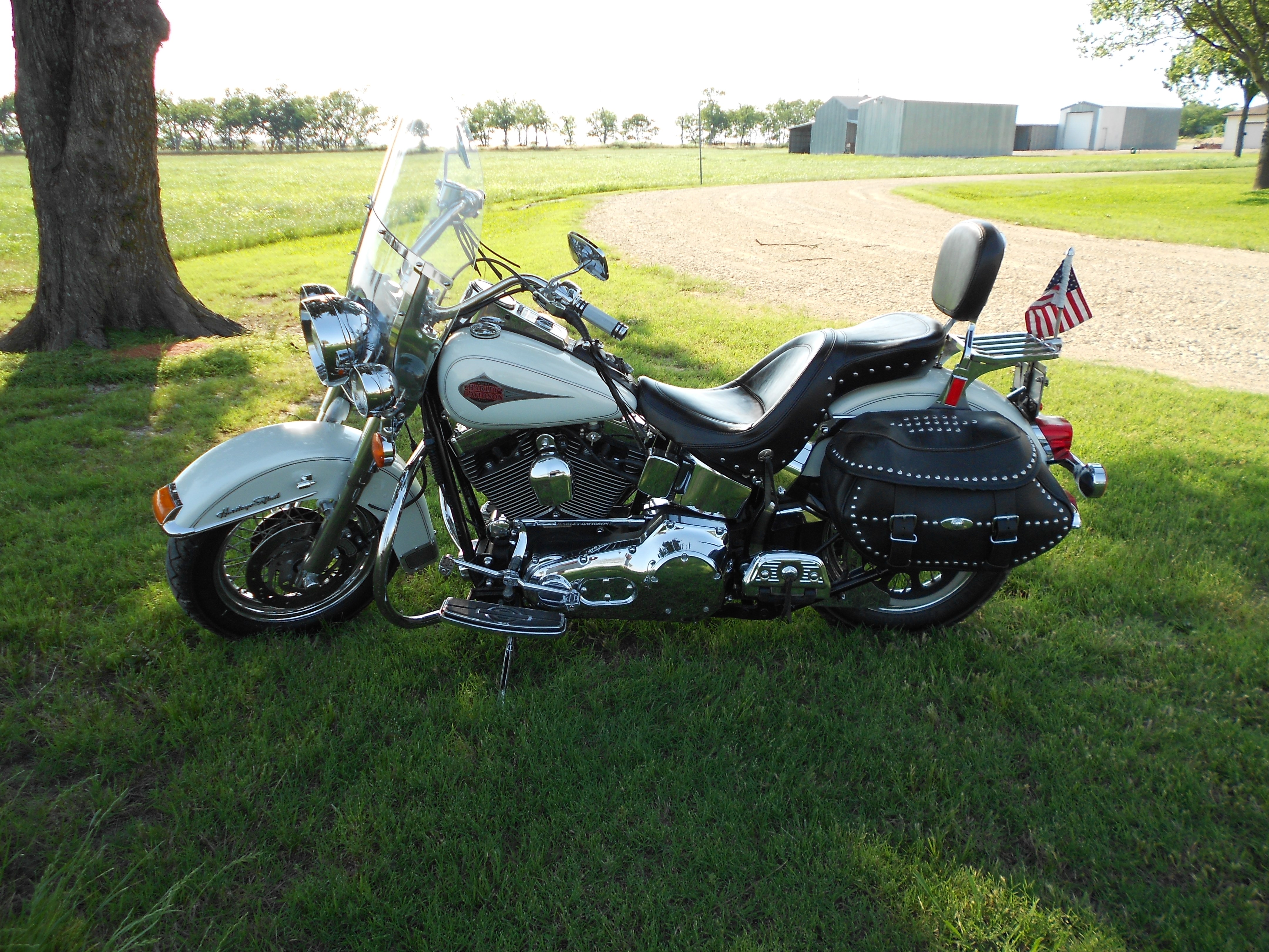 2000 Harley-Davidson® FLSTC Heritage Softail® Classic (Pearl White ...