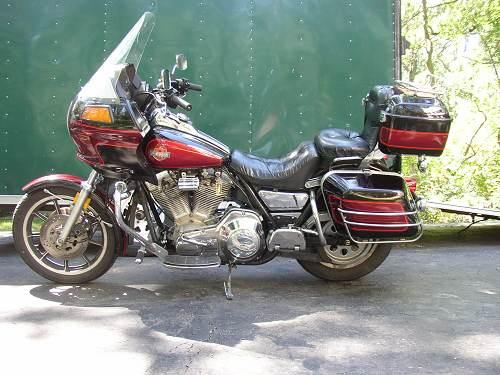 1989 Harley-Davidson® FXRT Sport Glide® (two tone red), Lake Forest ...
