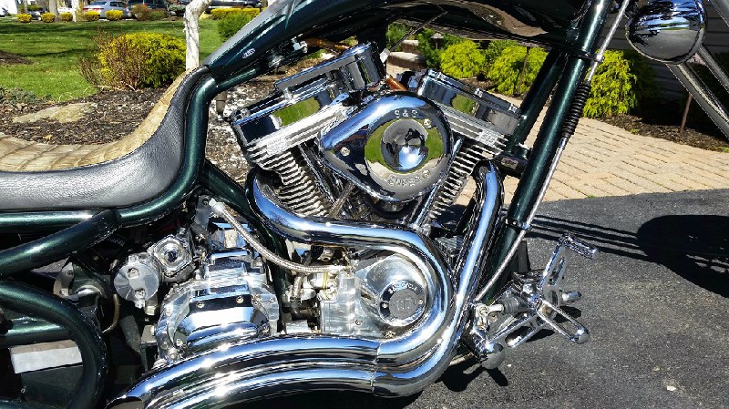 2005 Bourget Bike Works Python Chopper for Sale in Parsippany, NJ (Item ...