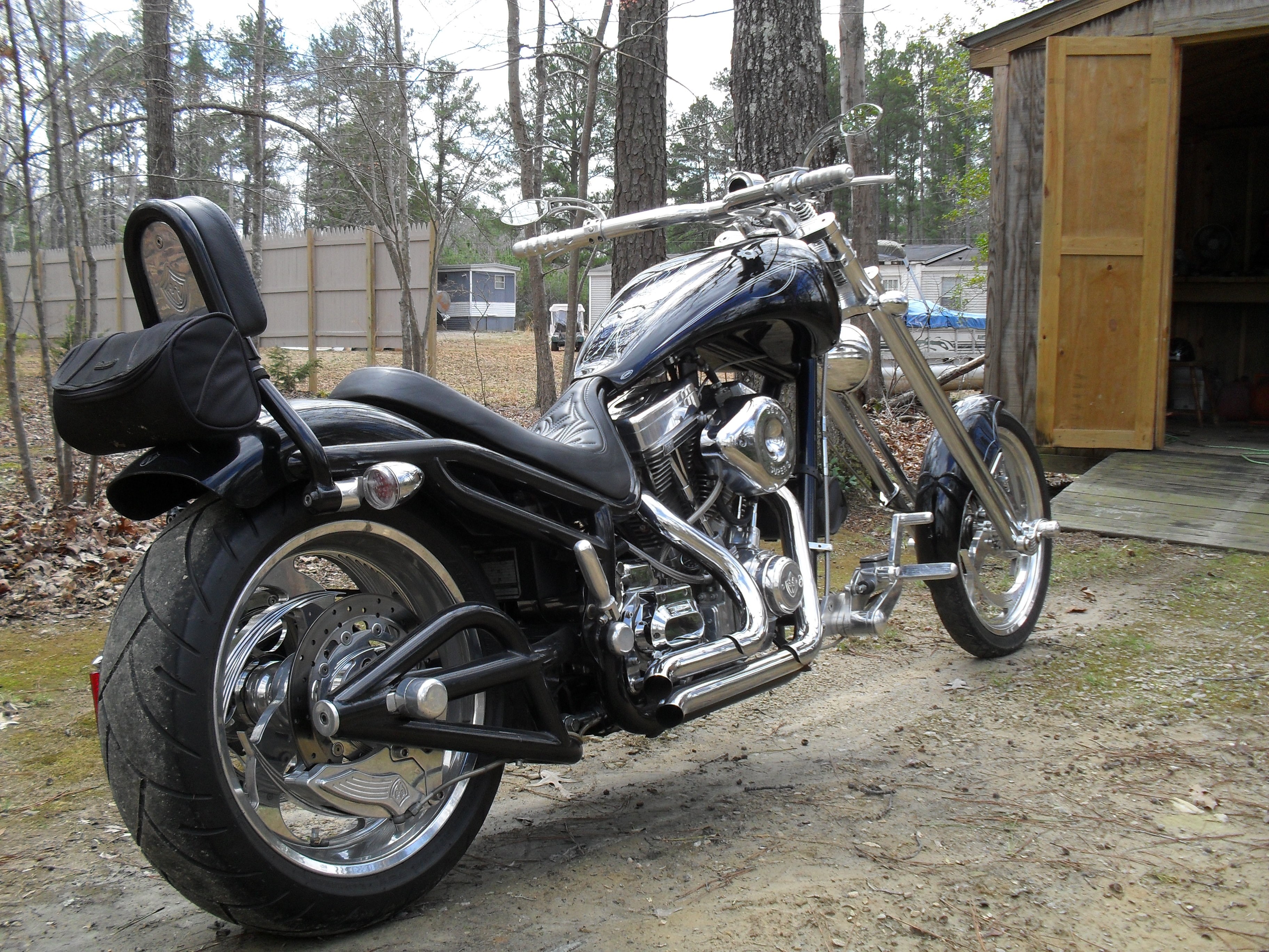 2004 Bourget Bike Works Low Blow Chopper for Sale in Macon, NC (Item ...