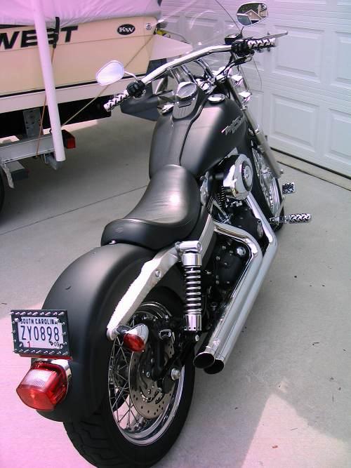 Harley Davidson Street Bob Drag Bars