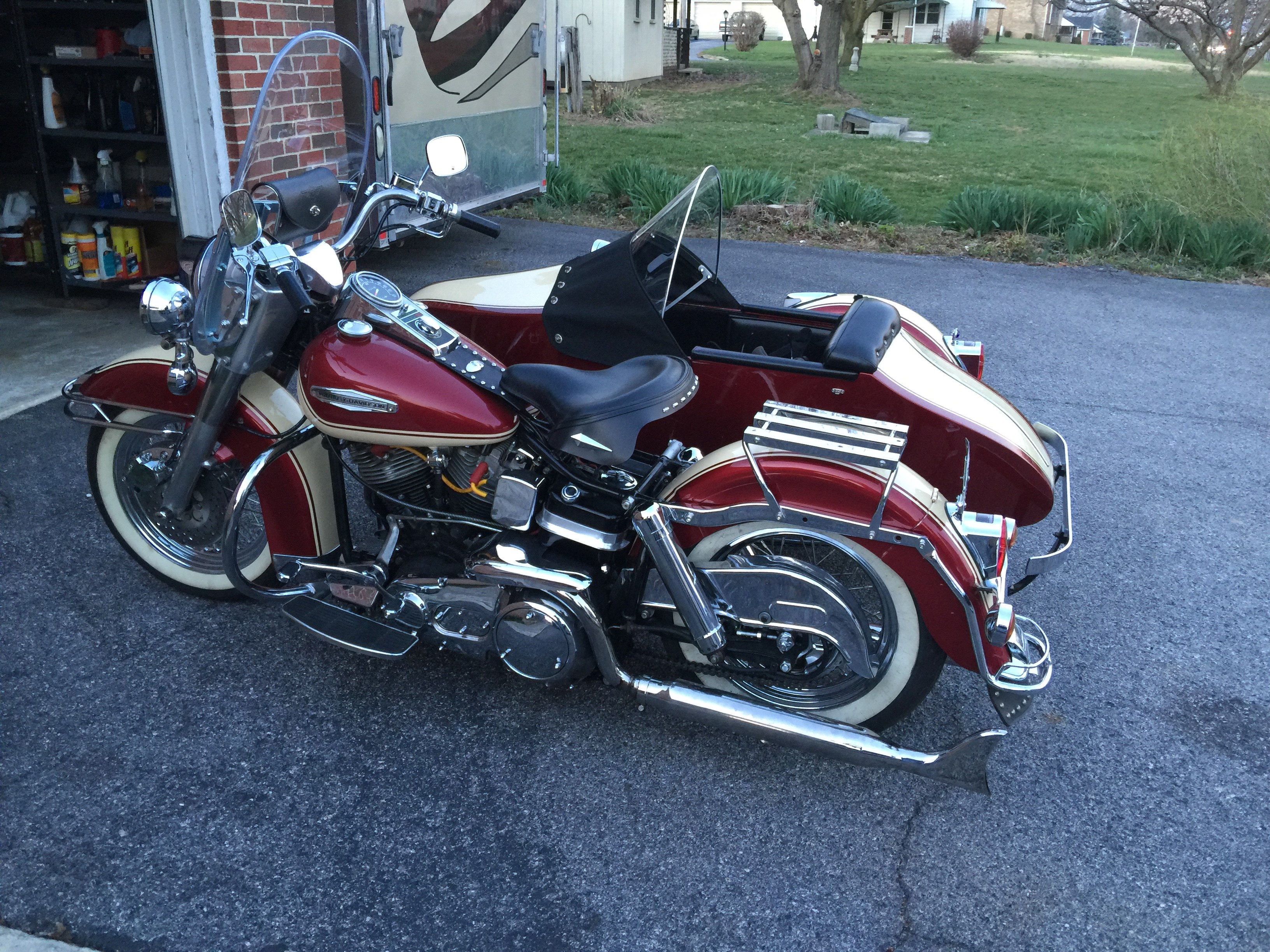 1972 Harley-Davidson® FLH-Sidecar Electra Glide® w/ Sidecar for Sale in ...