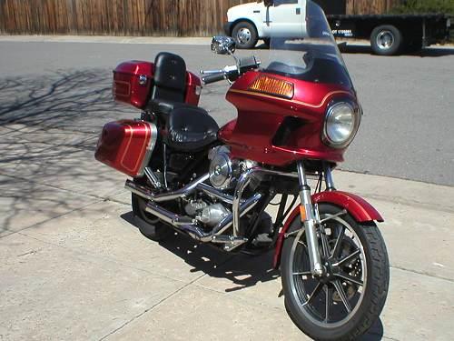 1984 Harley-Davidson® FXRT Sport Glide® (Red), Aurora, Colorado (80684 ...