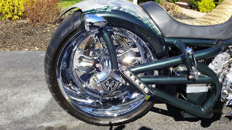 2005 Bourget Bike Works Python Chopper for Sale in Parsippany, NJ (Item ...