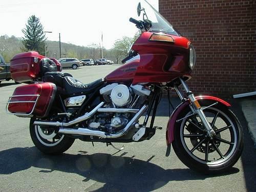 1984 Harley-Davidson® FXRT Sport Glide® (candy red), Flanders, New ...