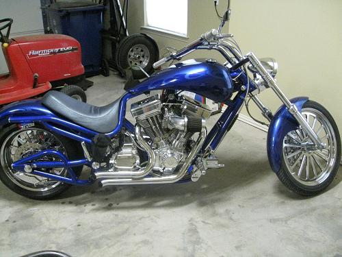 2004 Bourget Bike Works Low Blow Chopper for Sale in granbury, TX (Item ...