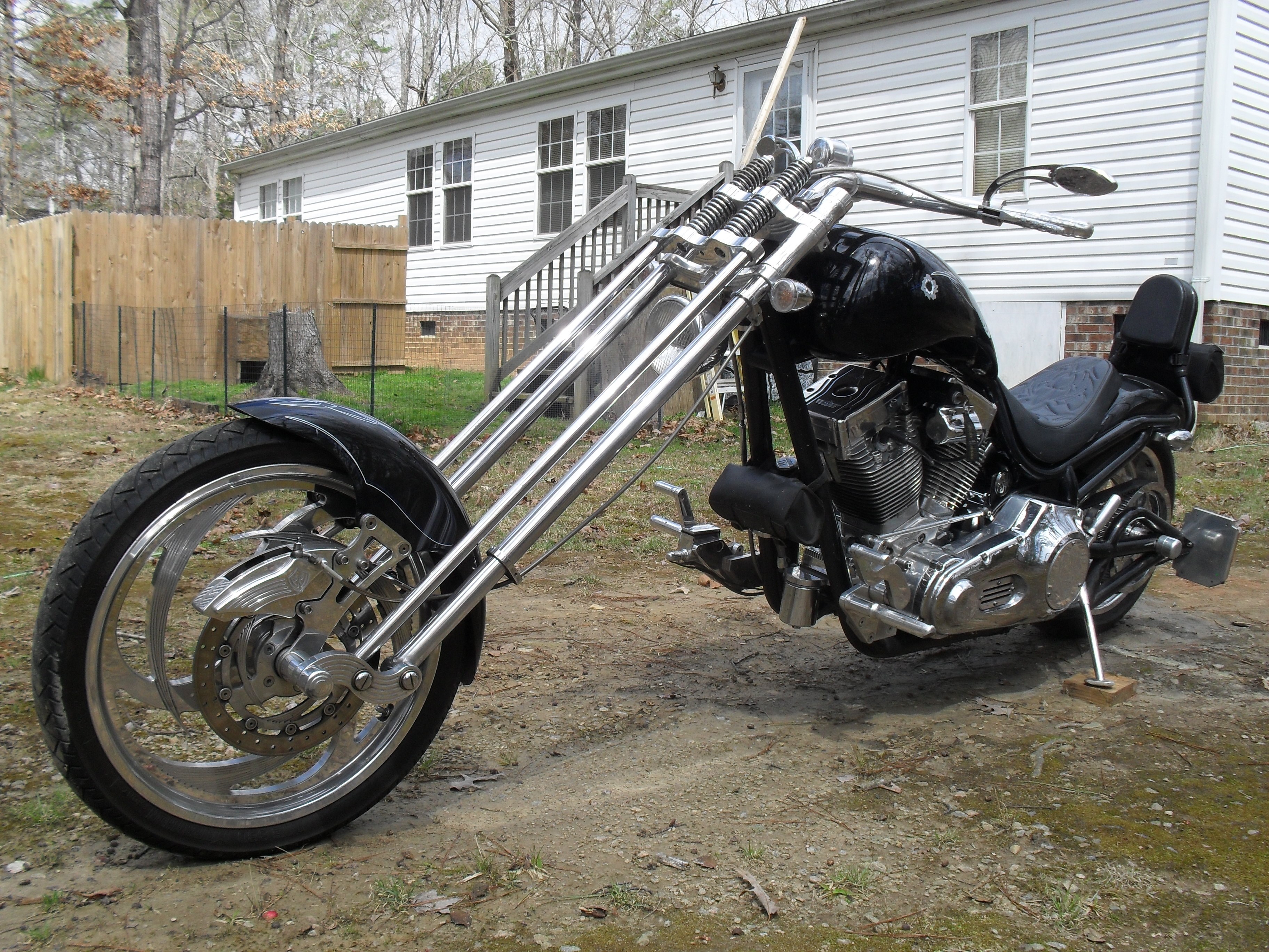 2004 Bourget Bike Works Low Blow Chopper for Sale in Macon, NC (Item ...