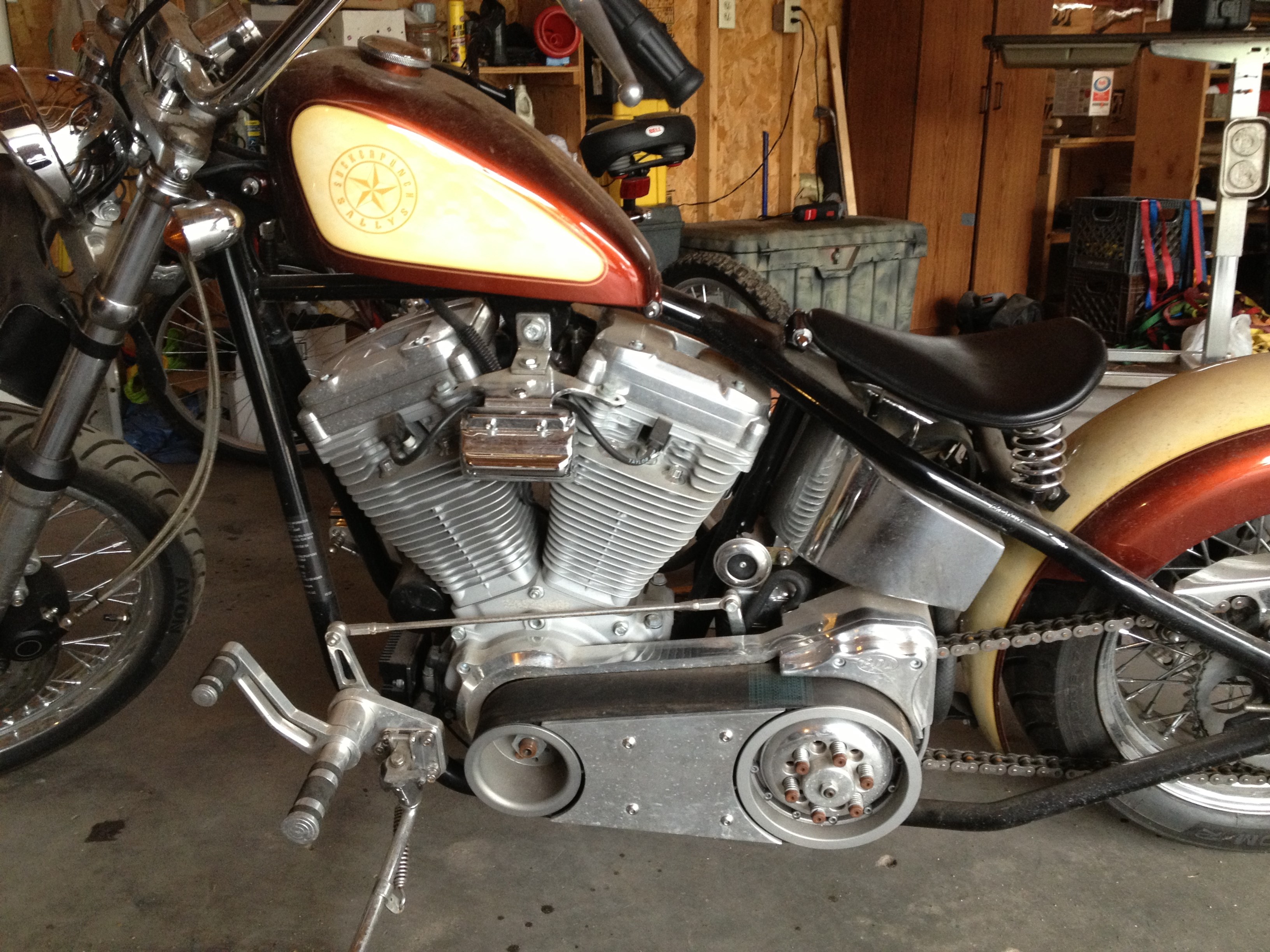 Root Beer Motorcycle Tanks