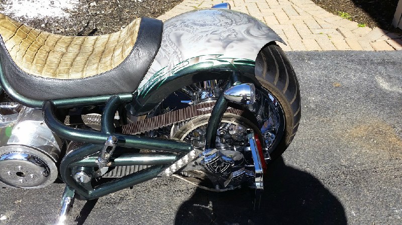 2005 Bourget Bike Works Python Chopper for Sale in Parsippany, NJ (Item ...