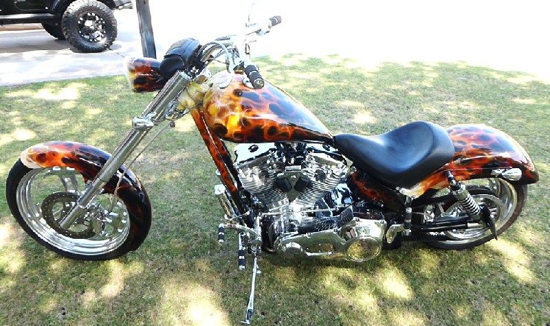 2005 Titan Sidewinder Rubbermount Chopper for Sale in Glendale, AZ ...