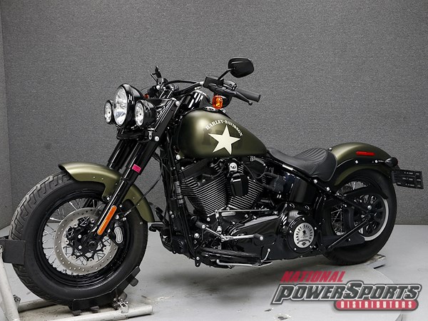 2016 Harley-Davidson® FLS Softail® Slim® S (OLIVE GREEN DENIM ...