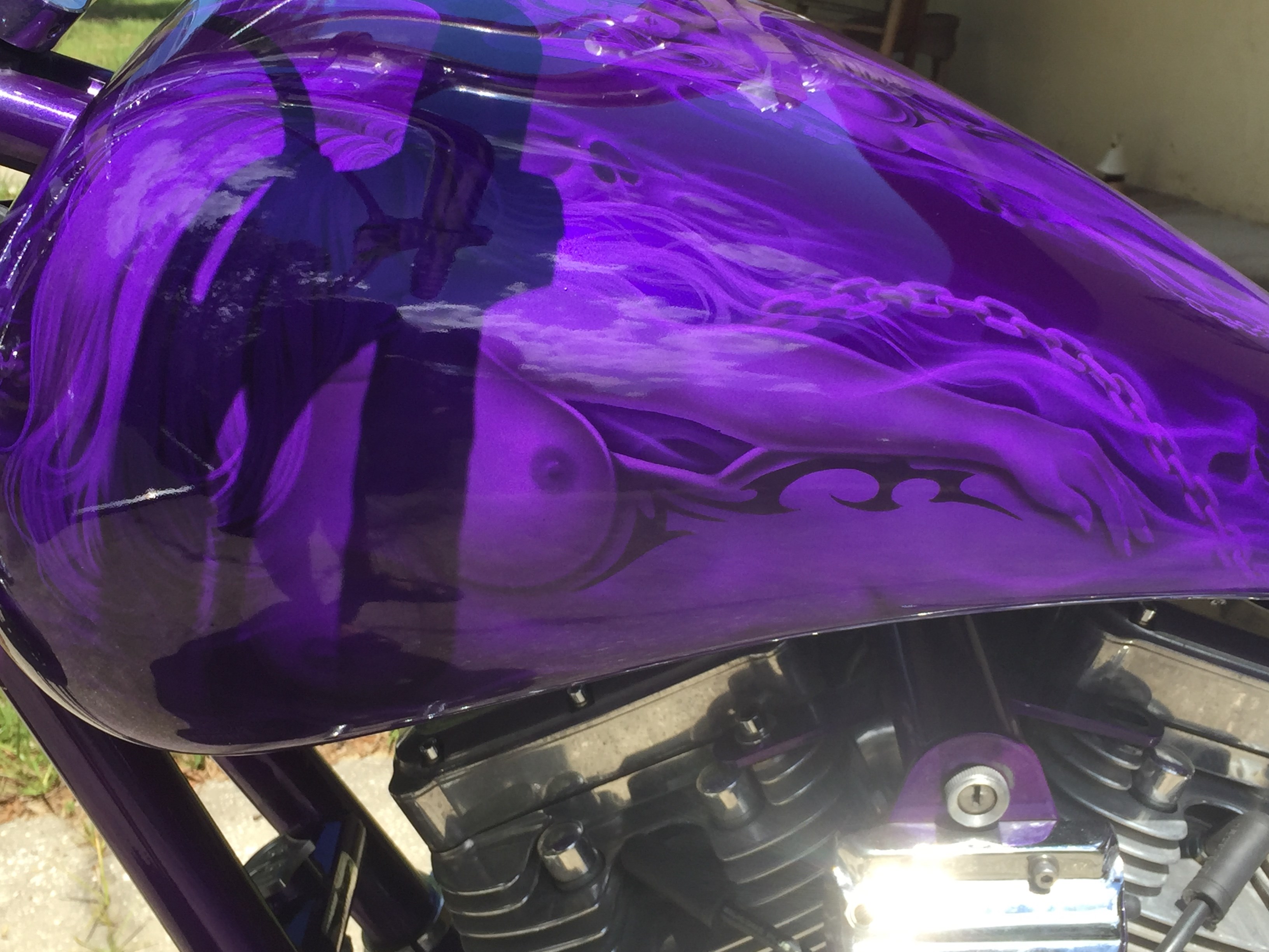 2004 Bourget Bike Works Python Chopper for Sale in Wildwood, FL (Item ...