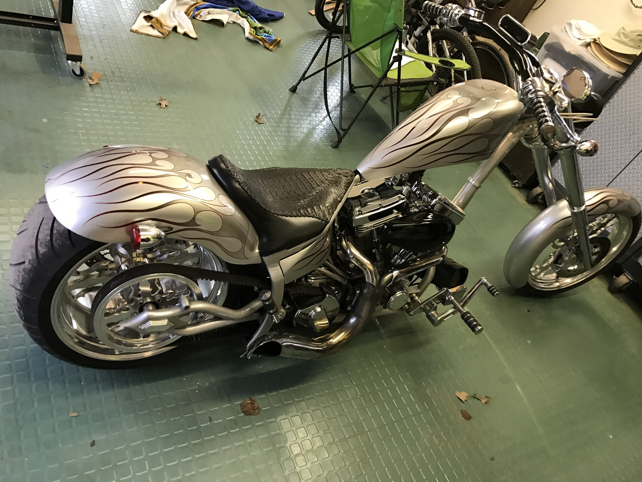 2005 Ultra 250 ST Chopper (Silver with flames), Linwood, New Jersey ...
