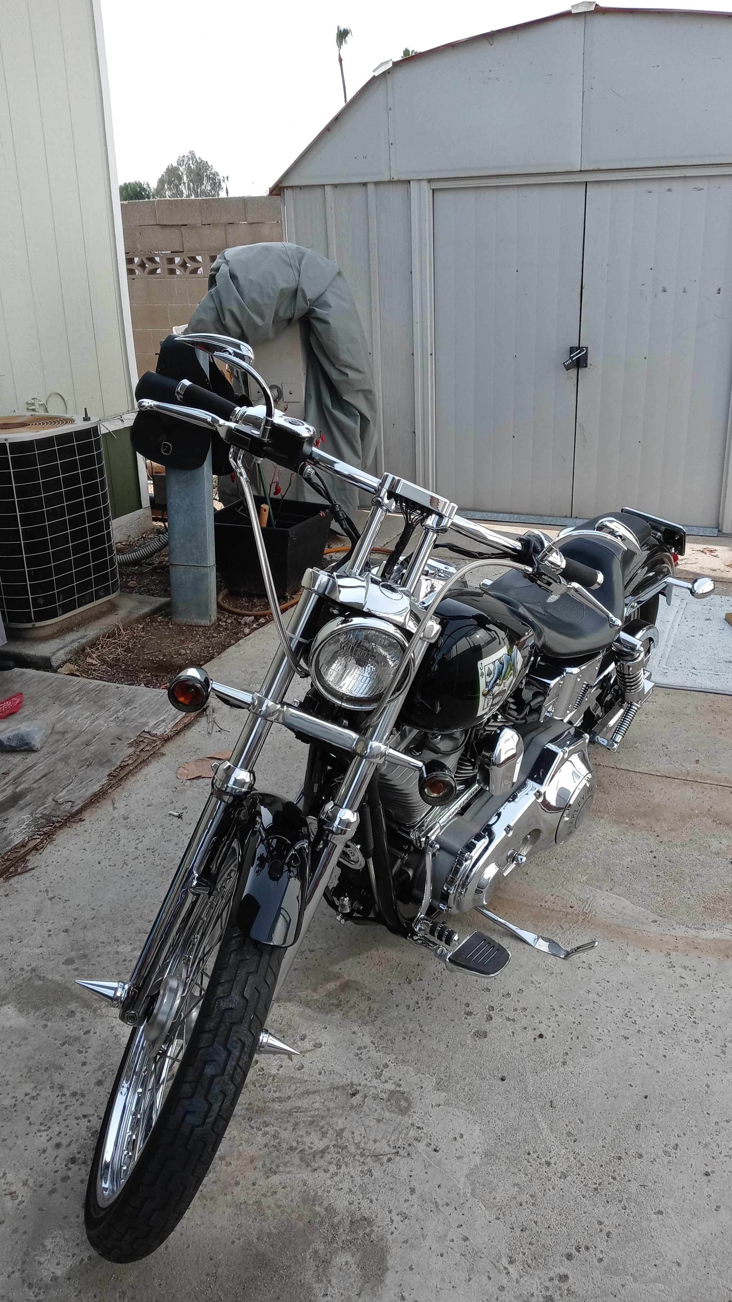 2002 Harley-Davidson® FXD Dyna Super Glide® (Black custom), San Dimas ...