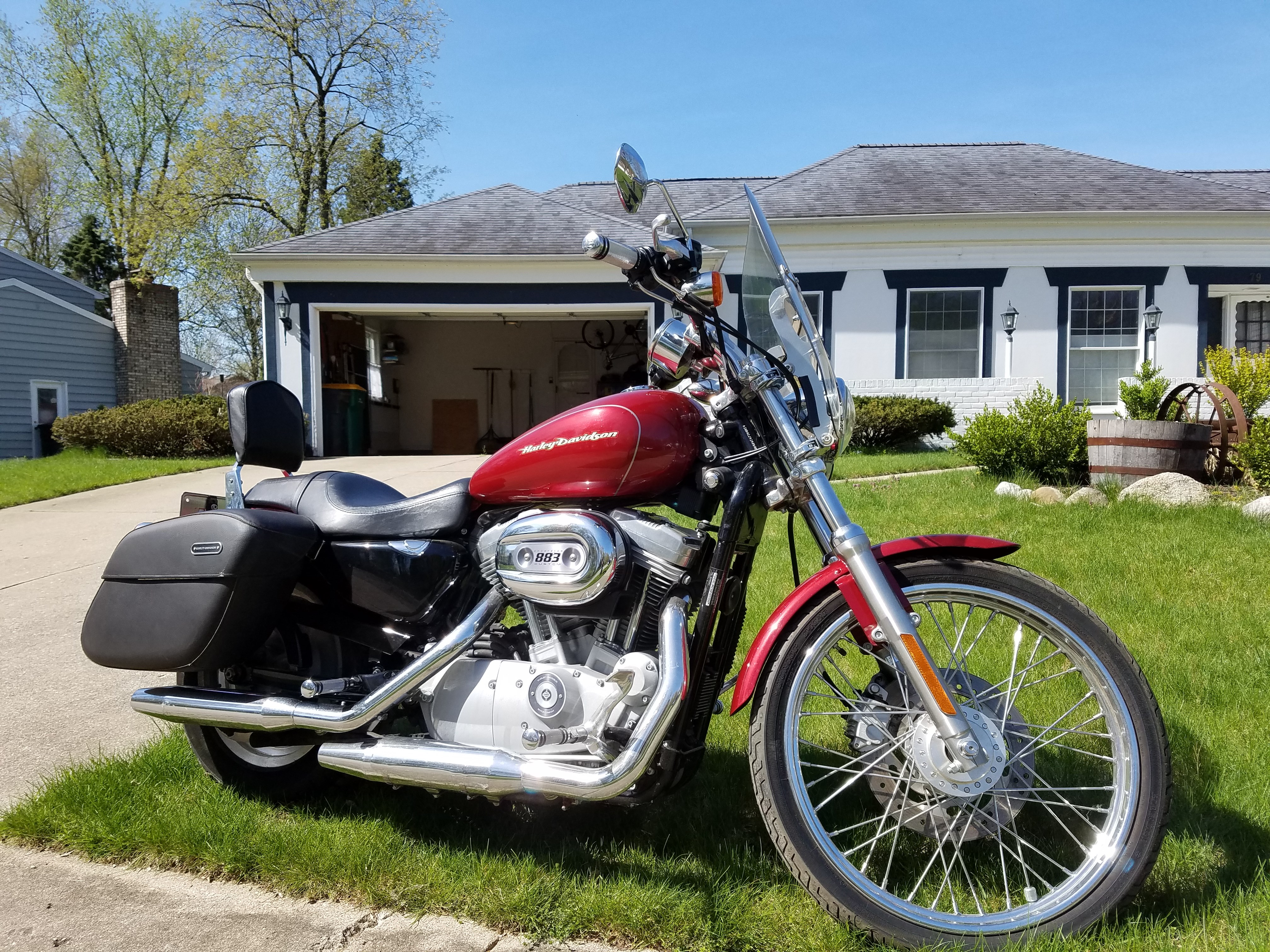 2006 Harley-Davidson® XL883C Sportster® 883 Custom for Sale in Battle ...