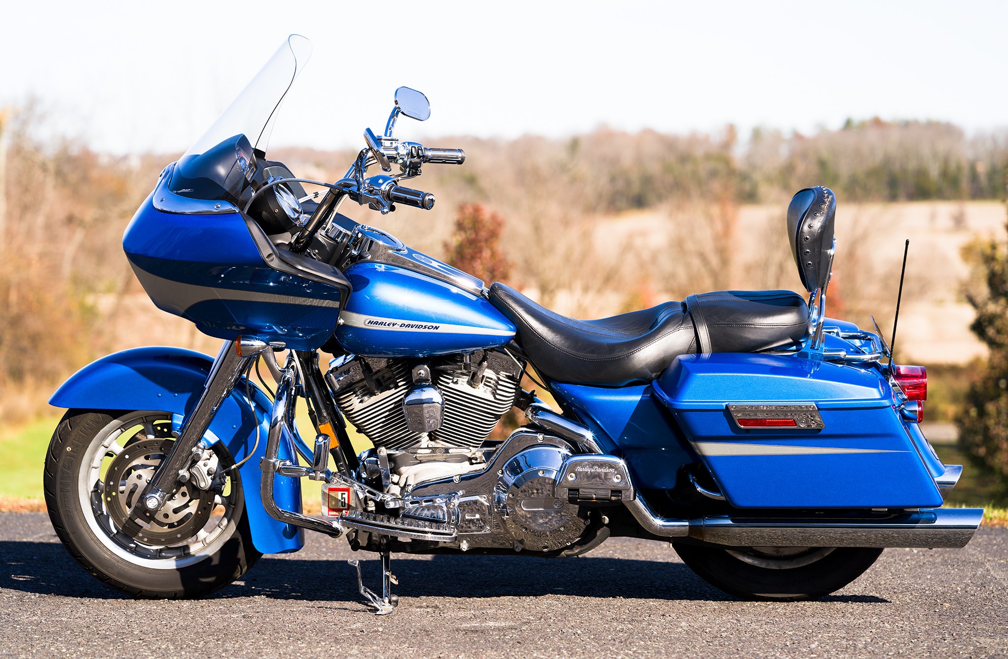 2004 Harley Davidson FLTRI Road Glide Impact Blue Zieglerville Pennsylvania 983905 2004-harley-davidson-fltri-road-glide-impact-blue-zieglerville-pennsylvania-983905