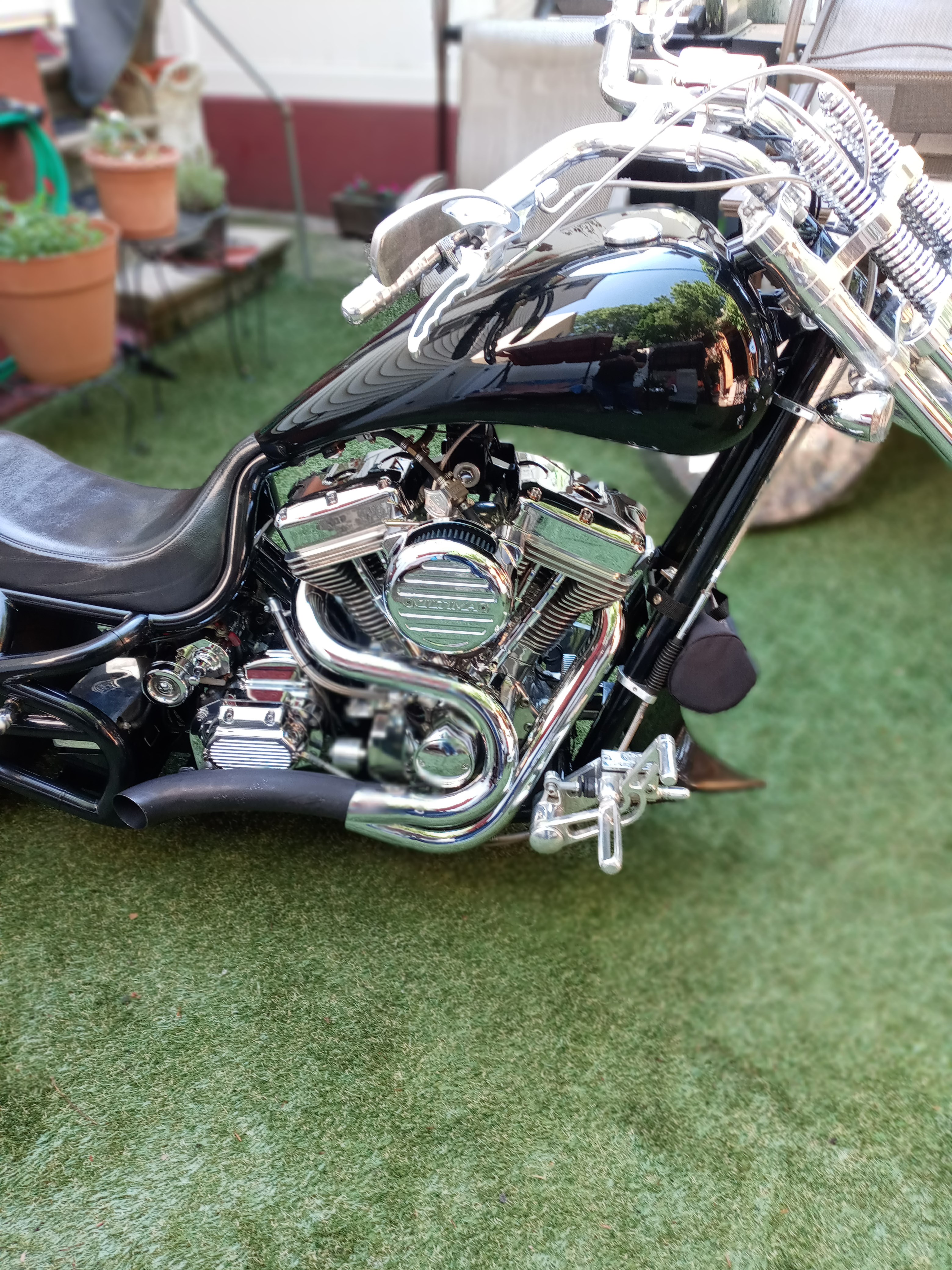 2005 Bourget Bike Works Python Chopper for Sale in ozone park, NY (Item ...
