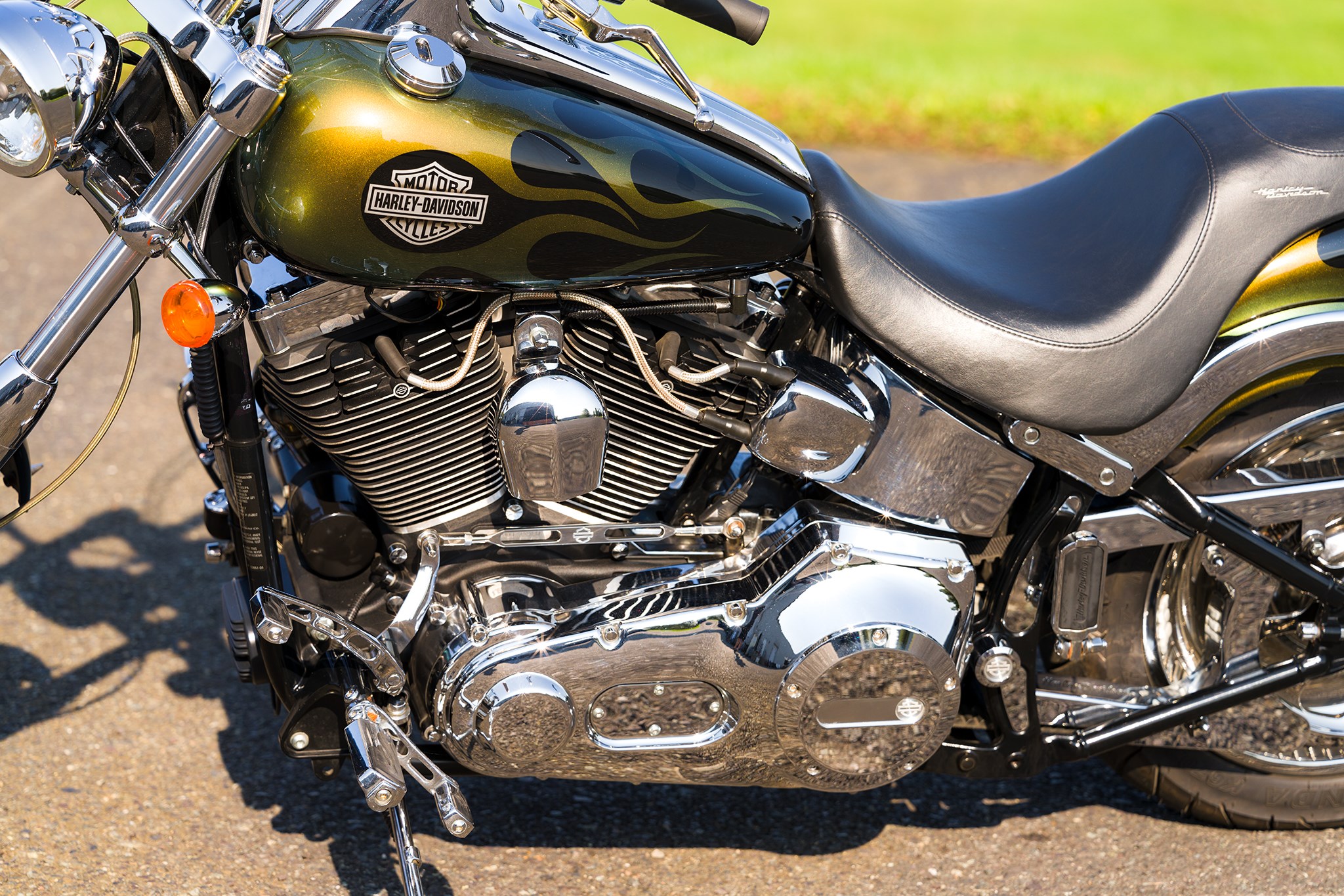 2001 Harley-Davidson® FXSTD/I Softail® Deuce™ (Custom Hd Paint Set ...