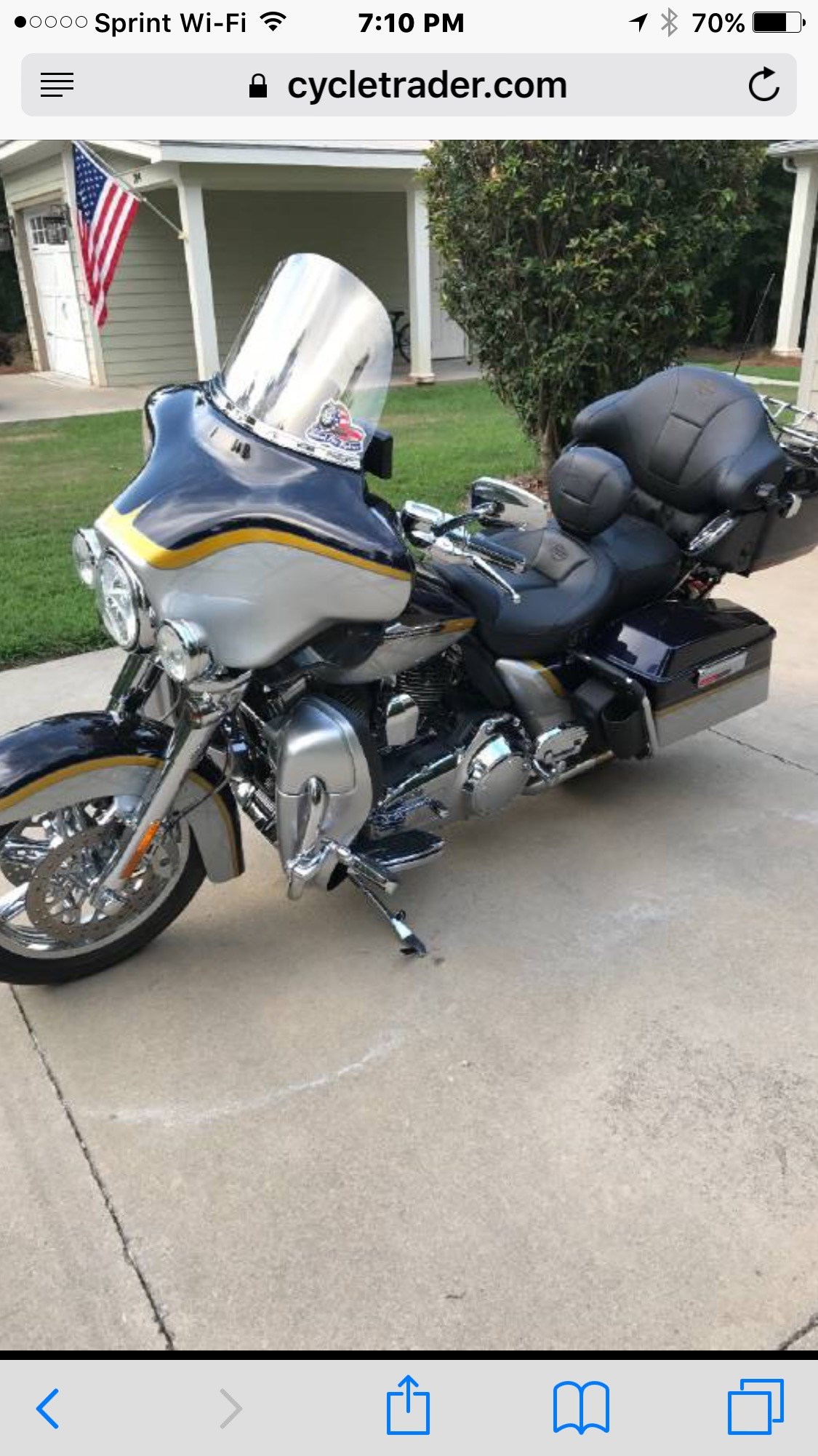 2012 Harley-Davidson® FLHTCUSE7 CVO® Ultra Classic® Electra Glide® for ...