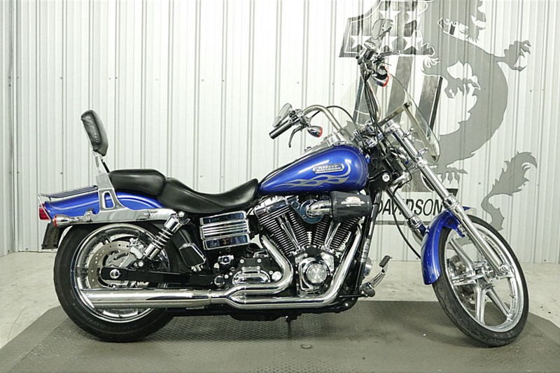 2007 Harley-Davidson® FXDWG Dyna® Wide Glide® (Blue Pearl W/ Pinstripe ...