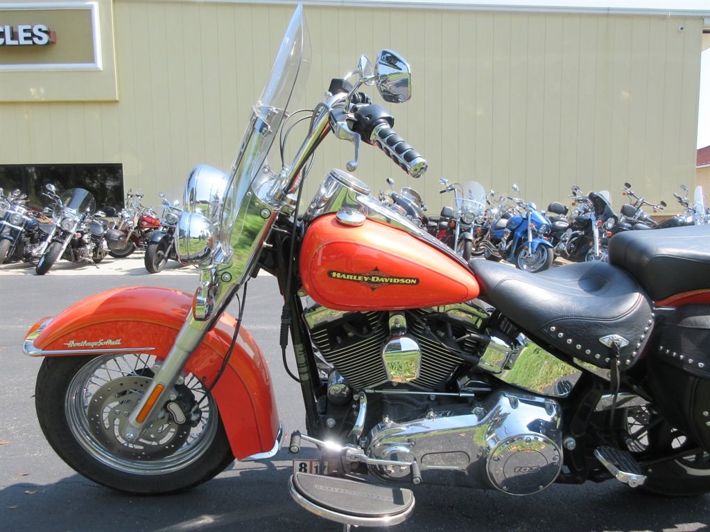 2012 Harley-Davidson® FLSTC Heritage Softail® Classic (Orange ...