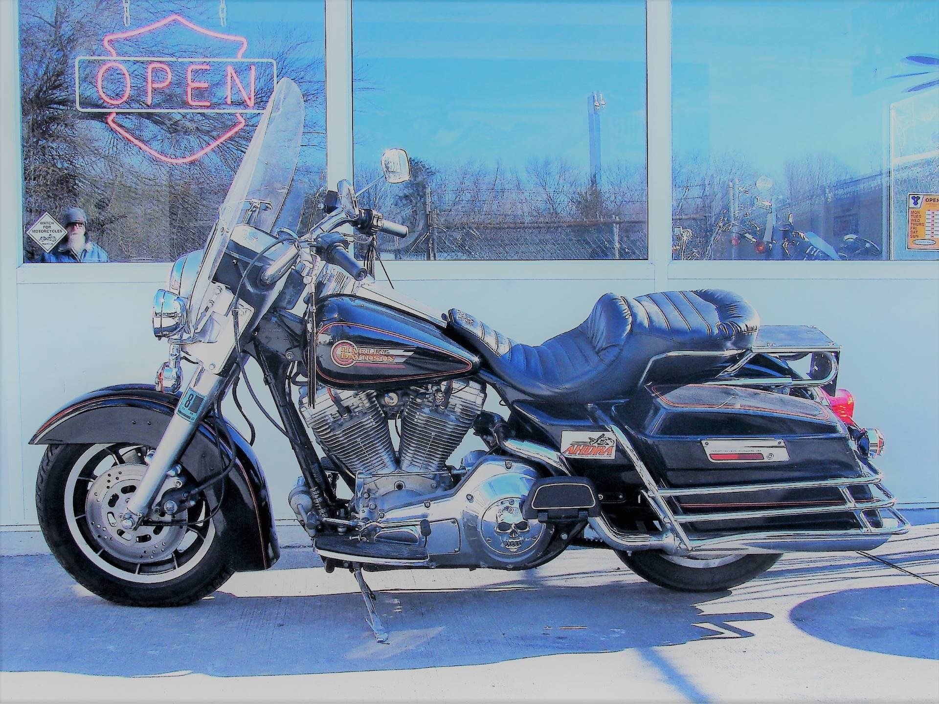 1993 Harley-Davidson® FLHS Electra Glide® Sport (Black (w/ Orange ...