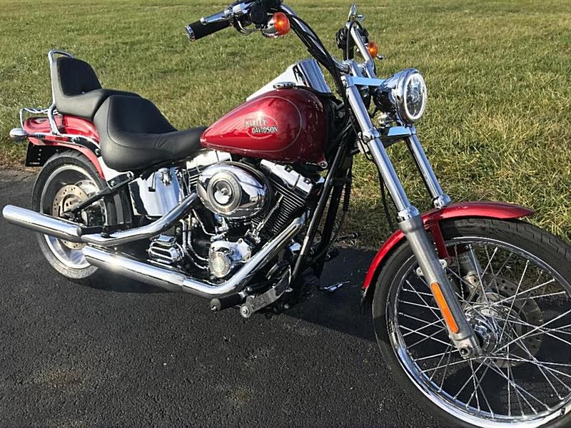 2007 Harley-Davidson® FXSTC Softail® Custom (FIRE RED PEARL), Lewis ...