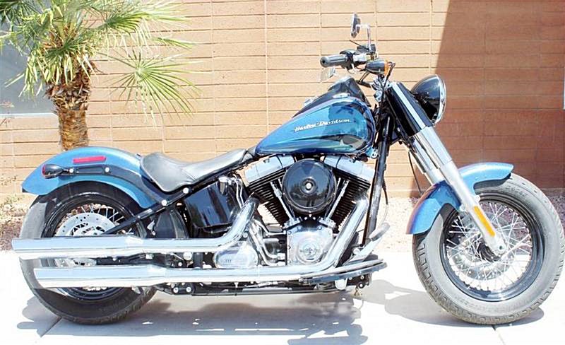 2014 Harley-Davidson® FLS Softail Slim® (Daytona Blue Pearl), Kingman ...