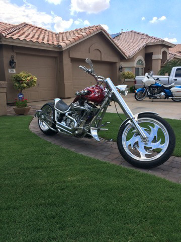 2003 Bourget Bike Works Fat Daddy Chopper for Sale in Glendale, AZ (Item 1129421)