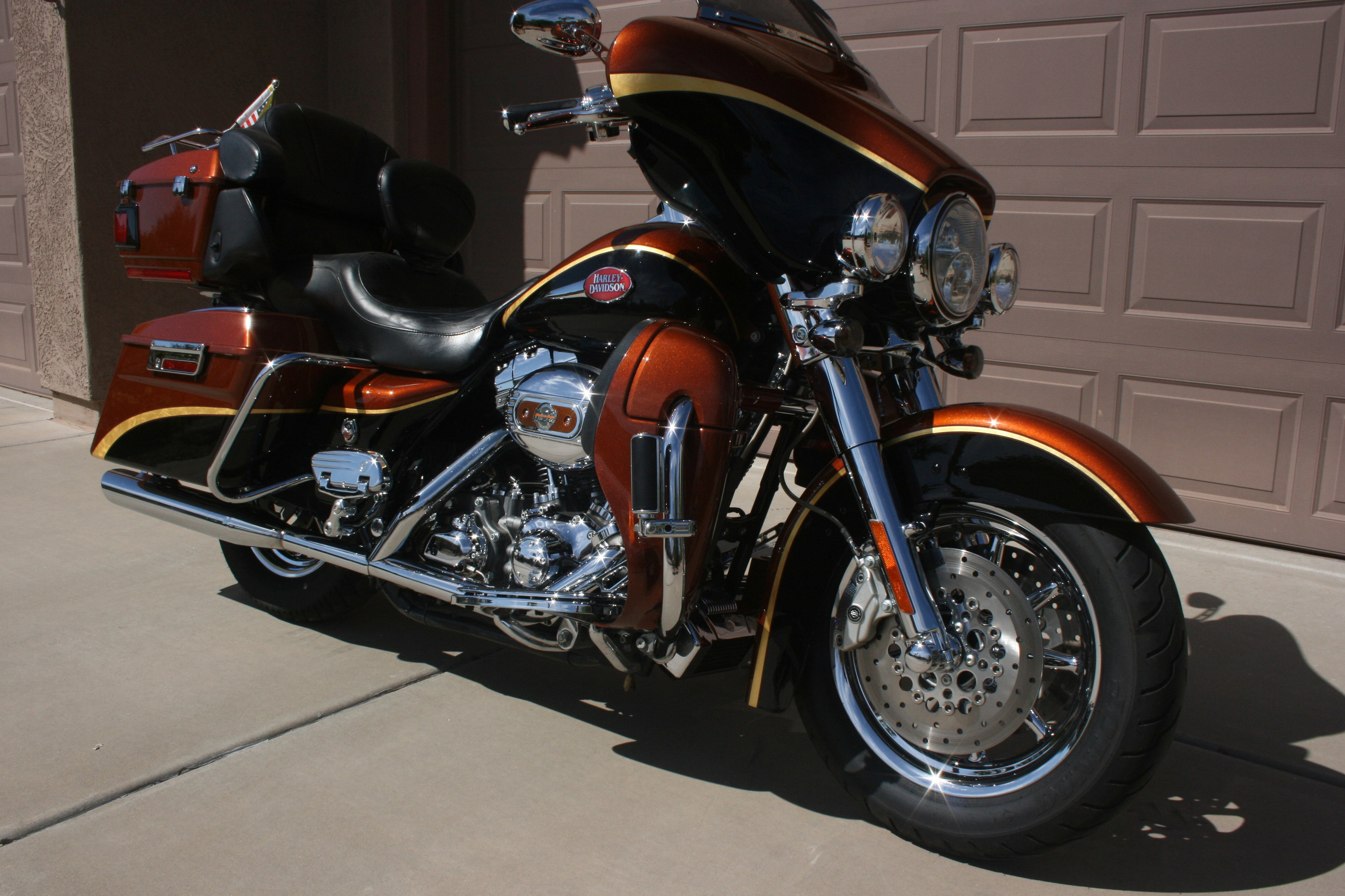 Surprising Custom Harley Davidson Electra Glide Photos