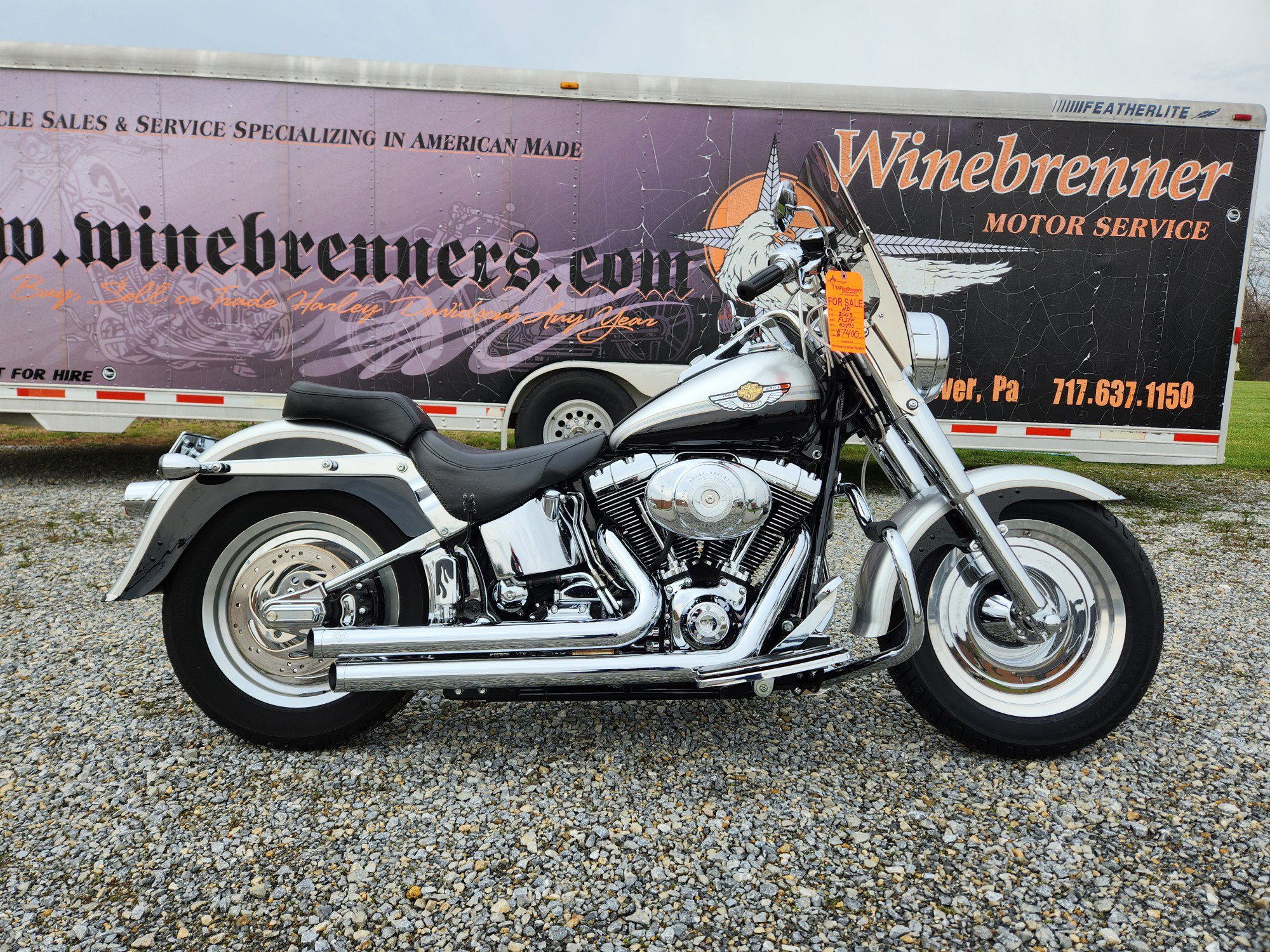 2003 Harley-Davidson® FLSTF/I-ANV Fat Boy® Anniversary for Sale in ...