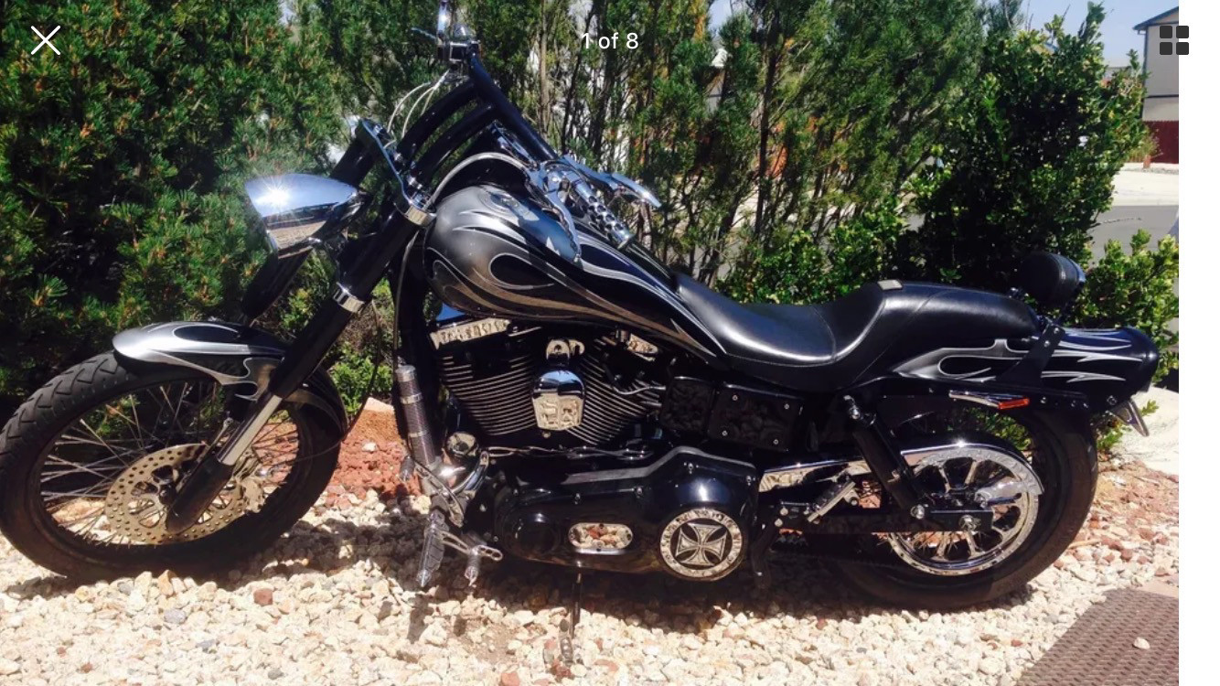 1998 Harley-Davidson® FXDWG-ANV Dyna® Wide Glide® Anniversary for Sale ...
