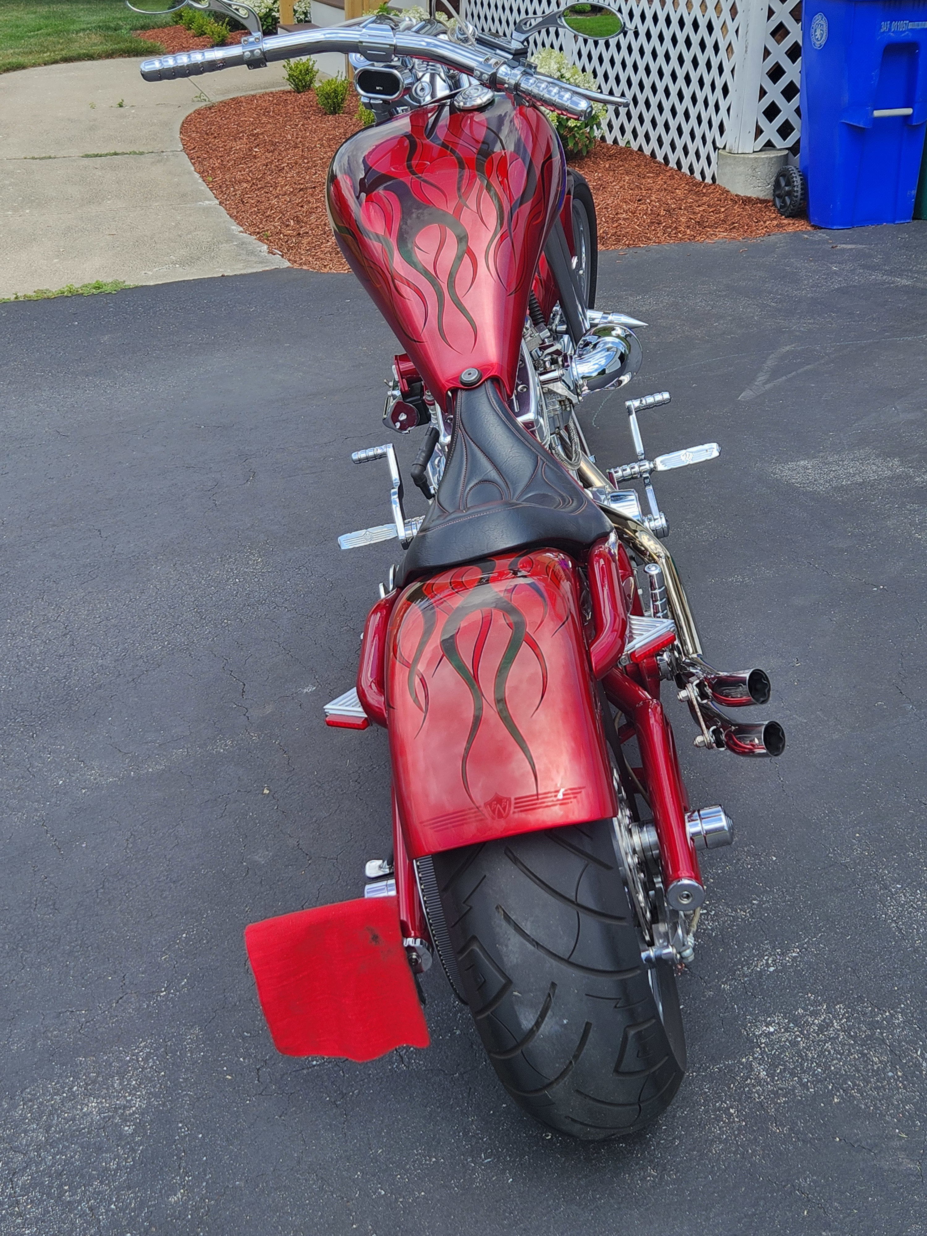 2002 Bourget Bike Works Low Blow Chopper for Sale in Attleboro, MA ...