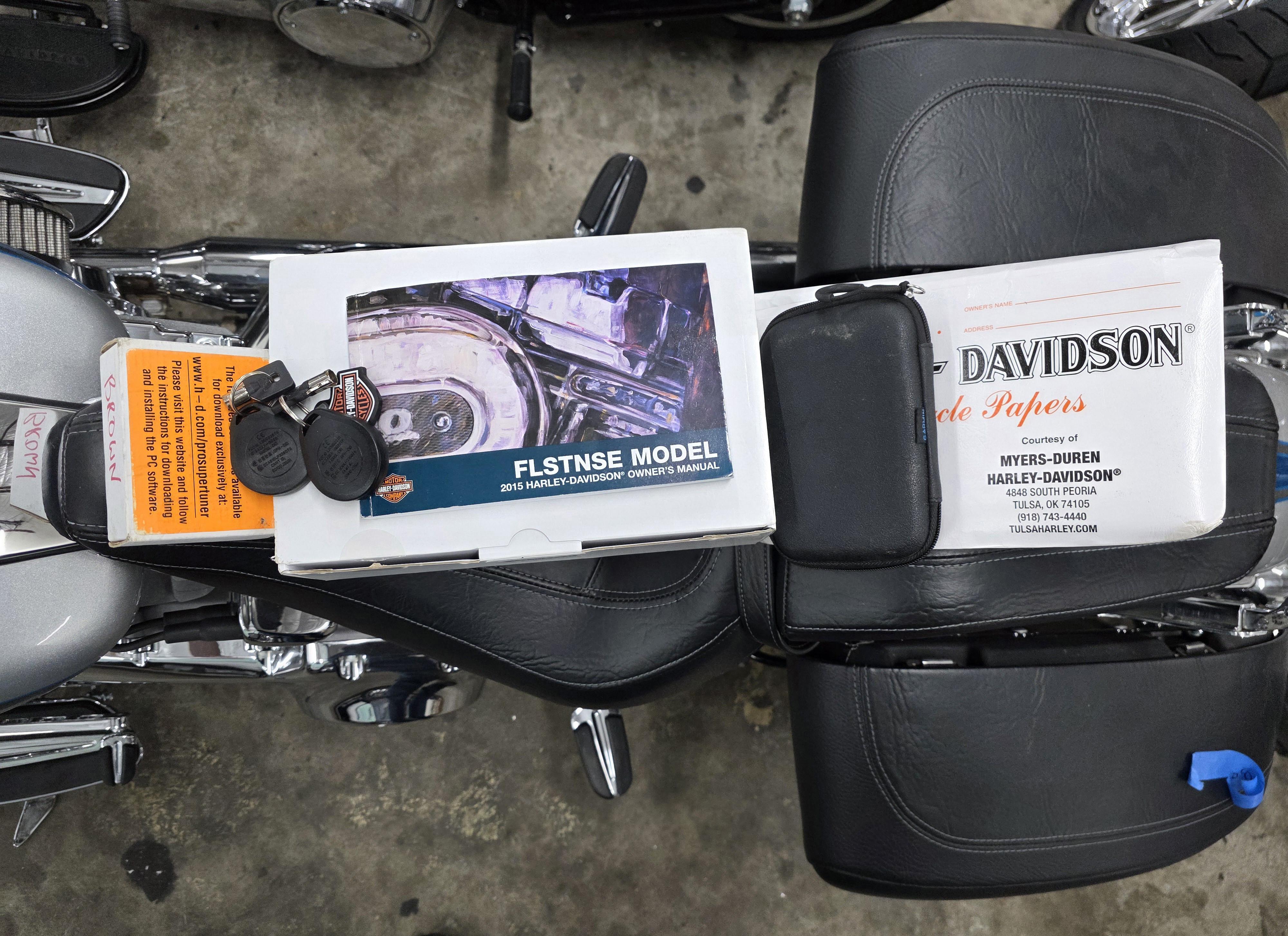 2015 Harley-Davidson® FLSTNSE CVO® Softail® Deluxe for Sale in Houston ...