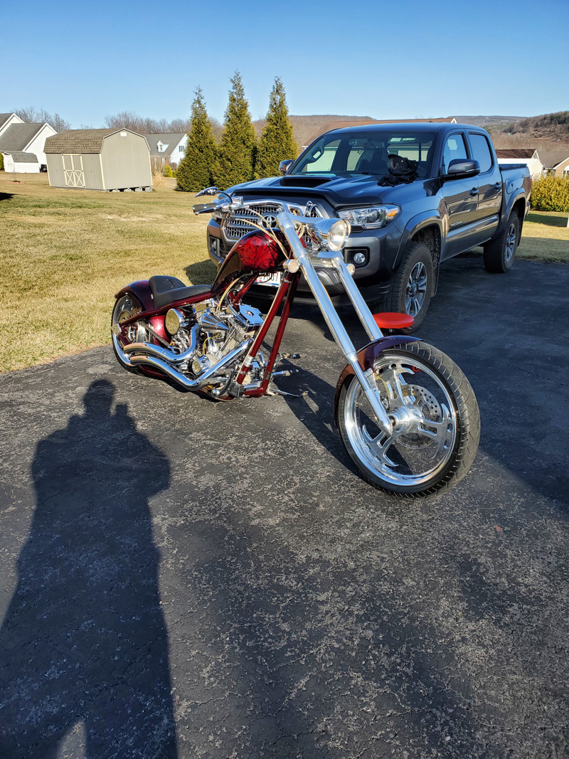 2006 Titan Sidewinder Radical Rigid Chopper for Sale in Frostburg , MD ...